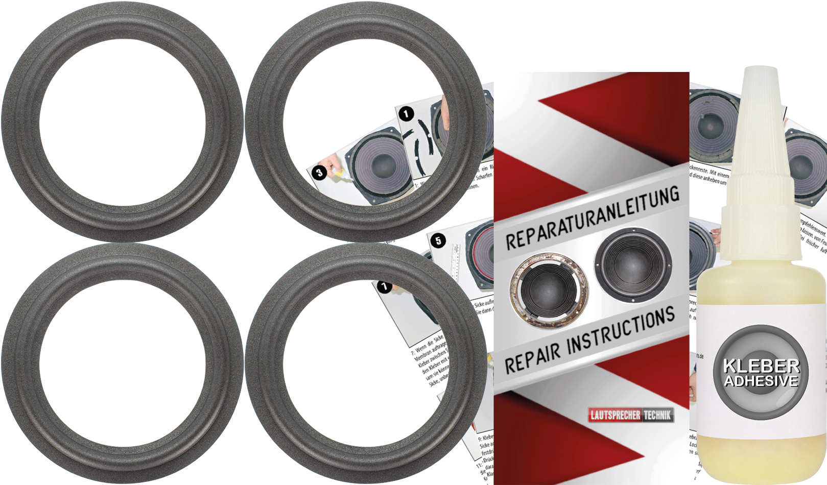 Lautsprecher Technik - ALR Nummer 5 Lautsprecher Sicken Reparatur Set ...