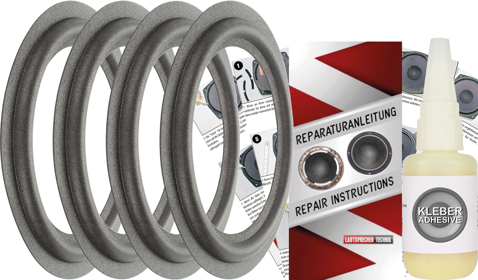 Lautsprecher Technik - ALR Nummer 5 Lautsprecher Sicken Reparatur Set ...