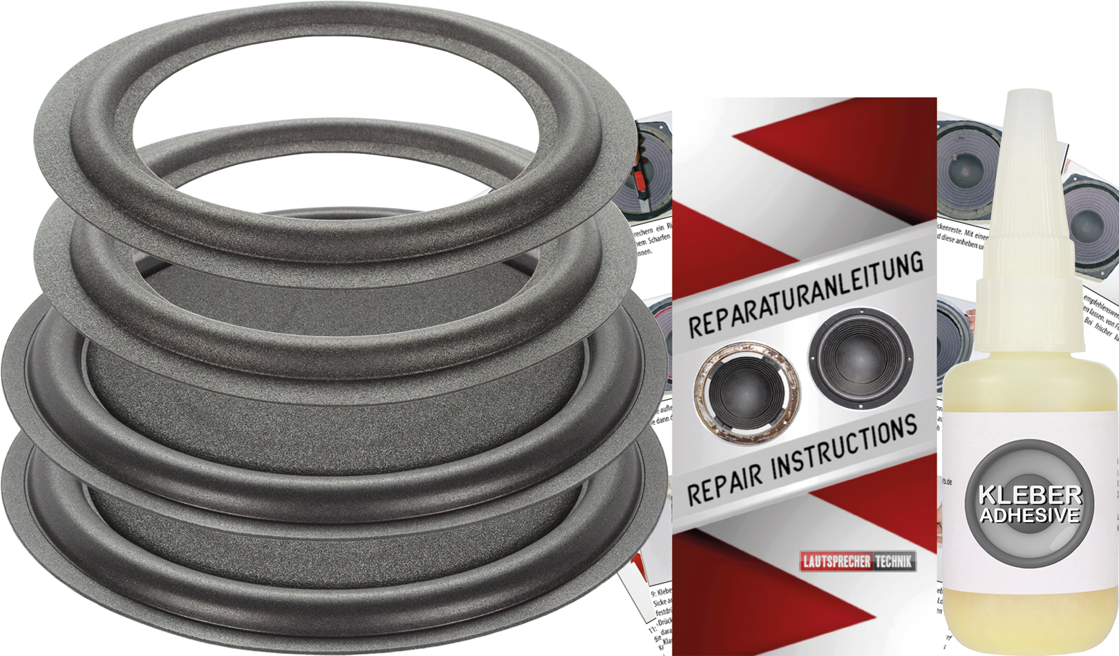 Lautsprecher Technik - Infinity ES-83 Speaker Complete Repair Kit For ...