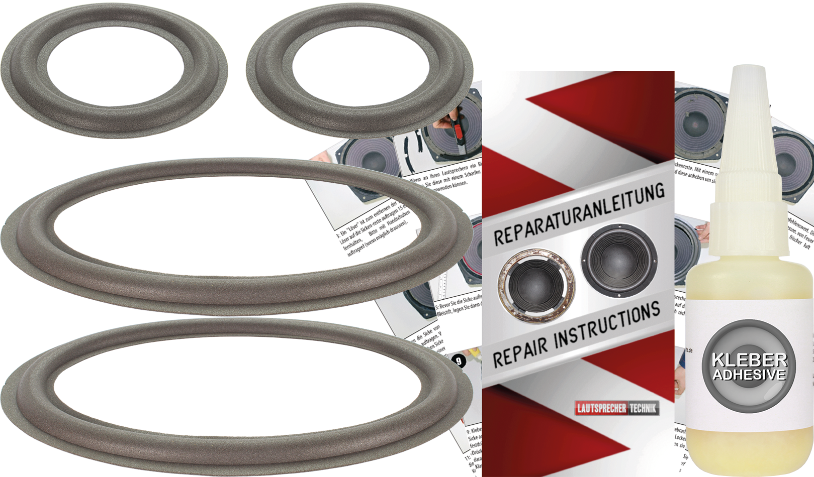 Lautsprecher Technik - Infinity Kappa 1CS Car Speaker Surround Re-Foam ...