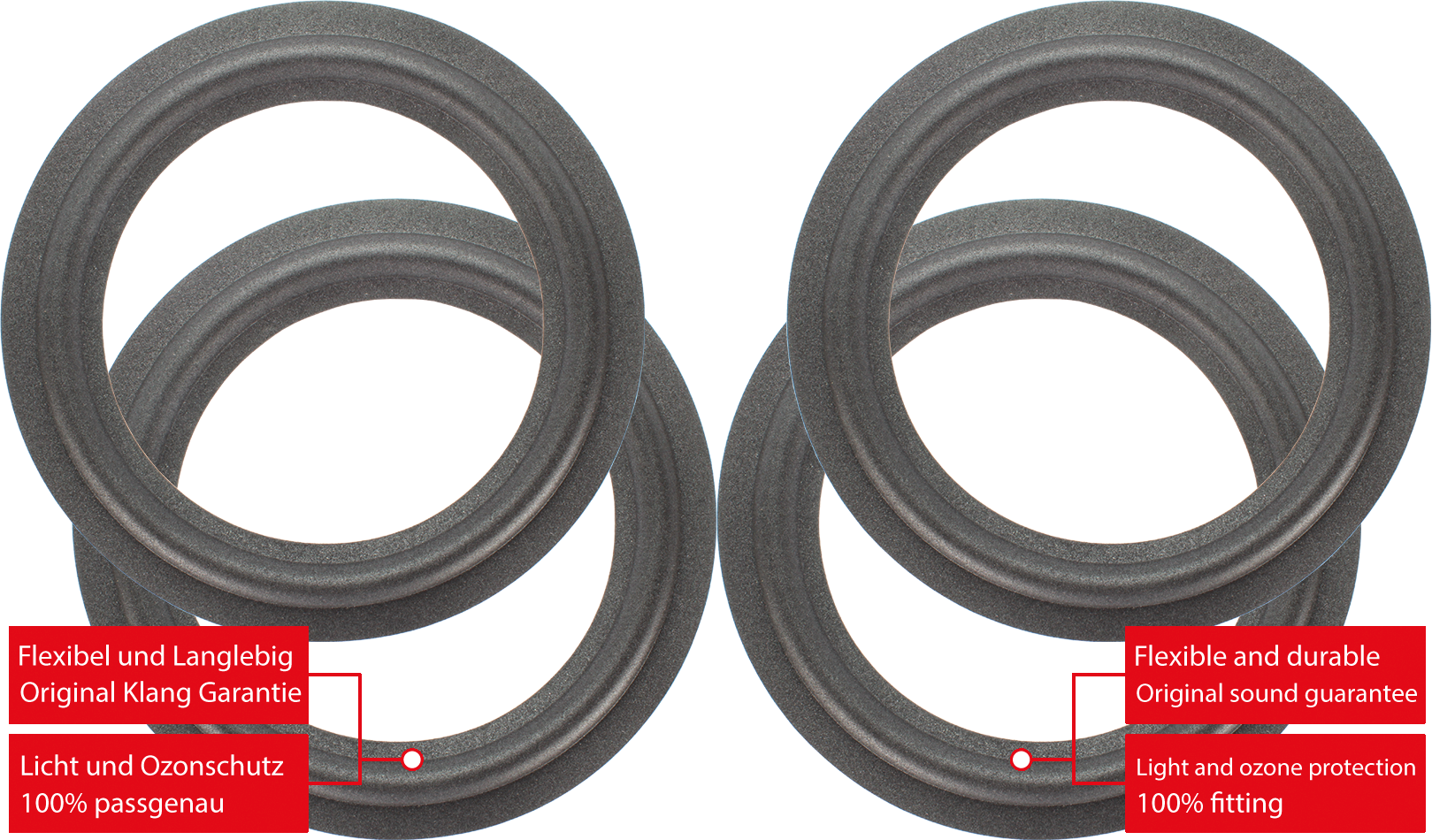 Lautsprecher Technik - Infinity RS 6001 Lautsprecher Sicken Reparatur ...