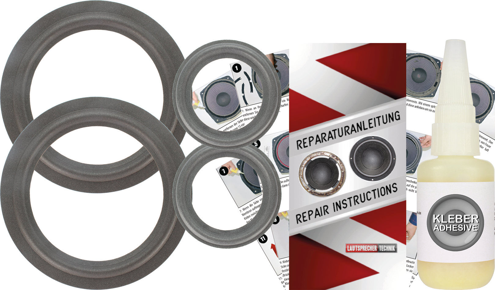 Lautsprecher Technik - Infinity RS-8a Speaker Surround Re-Foam Complete ...