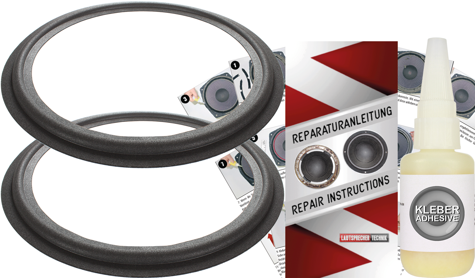 Lautsprecher Technik - Jbl 4332 Studio Monitor Speaker Surround Re-Foam ...