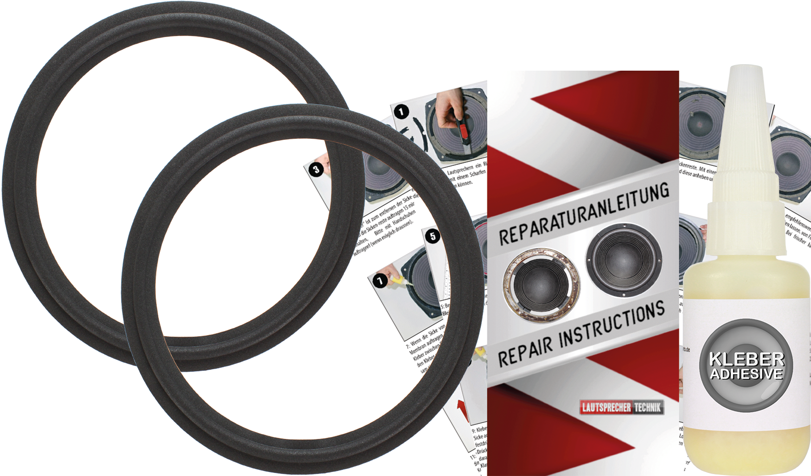 Lautsprecher Technik - Jbl L45 Flair Speaker Surround Re-Foam Repair ...