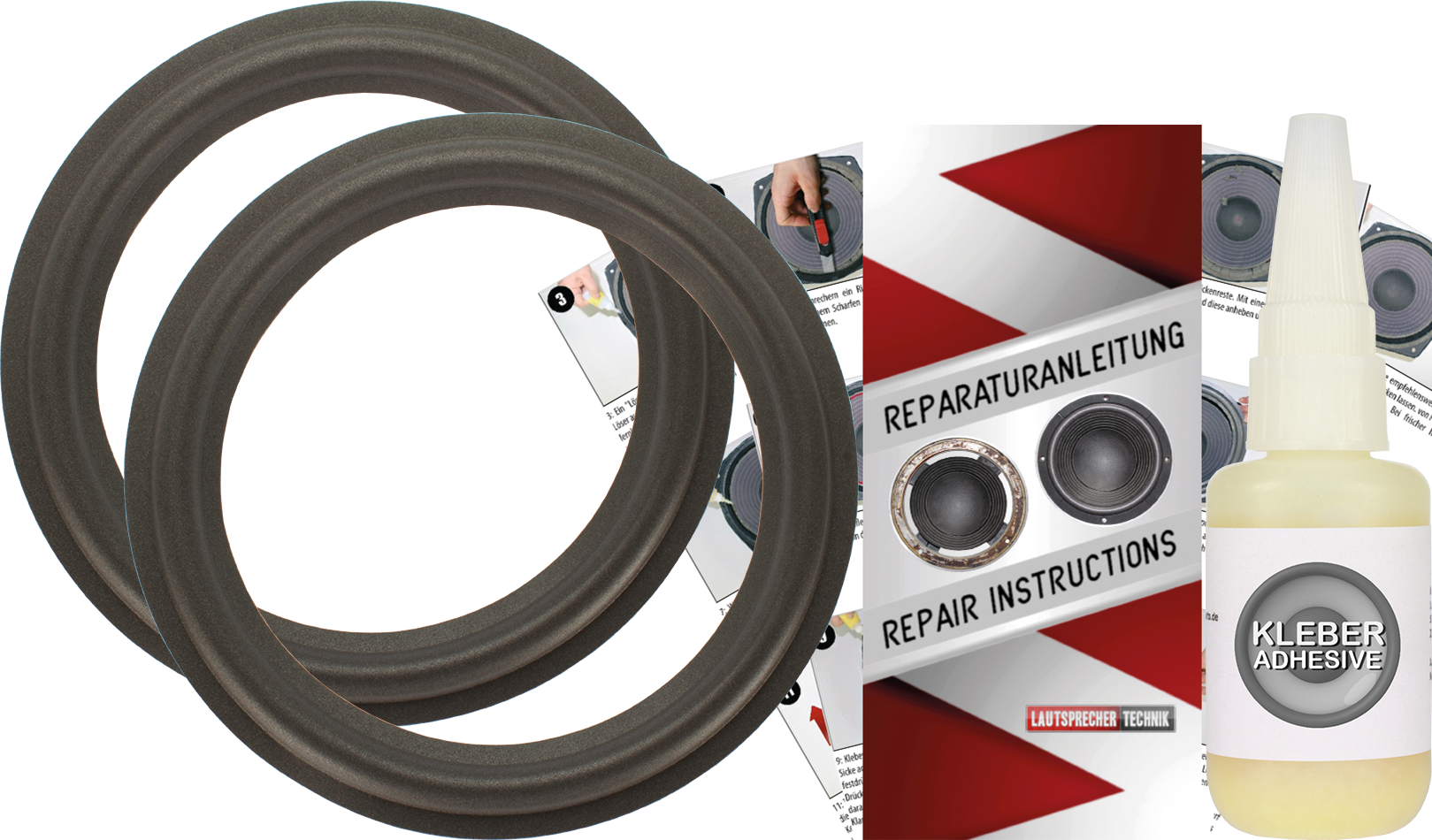 Lautsprecher Technik - Quadral Allsonic SM 150 III Speaker Surround Re ...